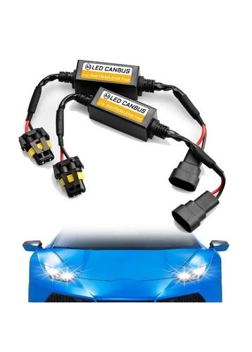 2pc Car Led Headlight Decoder 90069005 Blinker Resistor Hid Led