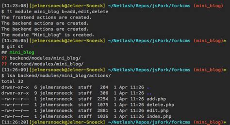 The Fork CLI Tool Blog Fork CMS