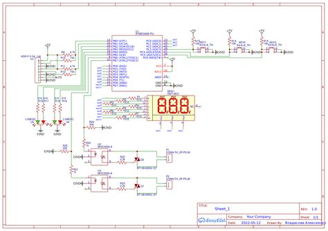 Temperature Atmega8 Platform For Creating And Sharing Projects OSHWLab