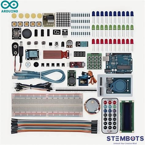 Kit Arduino Uno Starter Pack Complet Stembots Maroc