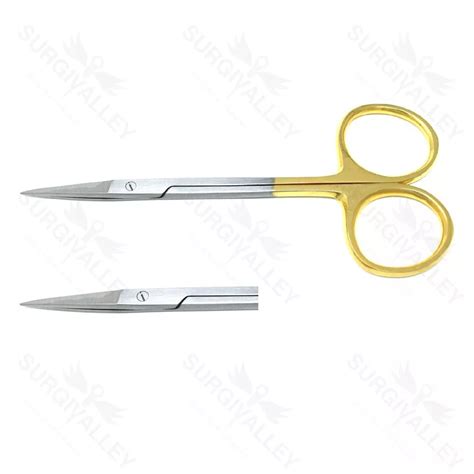 Iris Scissors Straight 4 1 2 Tungsten Carbide Surgical Instrument