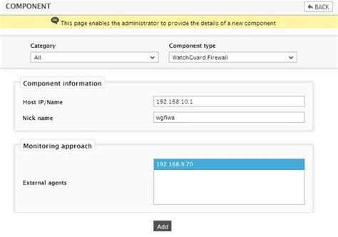 How To Monitor WatchGuard Firewall Using The EG Enterprise