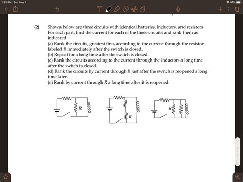 solved 123 pm sun nov 0 919 t 1 shown below are three circuits with
