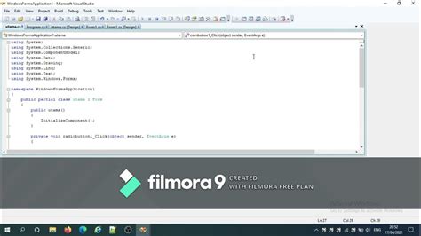 Combobox Listbox Radiobutton C Youtube