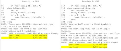 Important Caveats To Consider When You Run A Data Step On Cas Tables