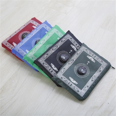 Prayer Carpet Compass For Muslim Classic Royal Blue 65mm X 110mm