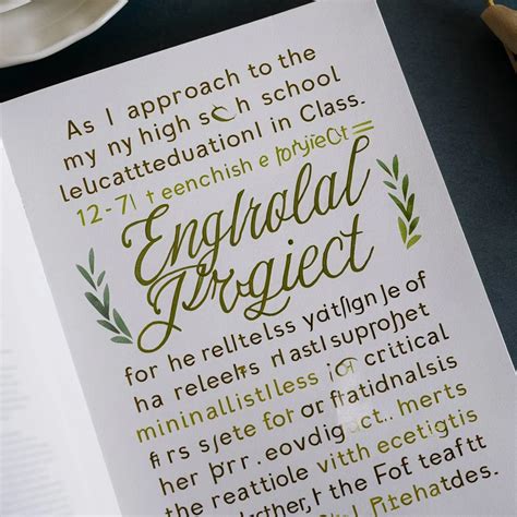 Acknowledgement For English Project 10 Samples 2024