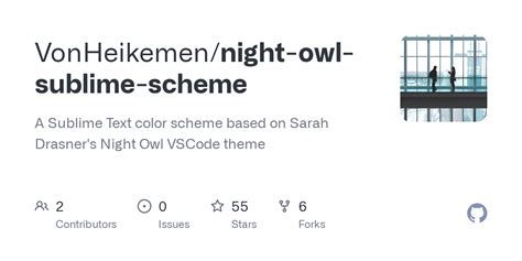 Github Vonheikemennight Owl Sublime Scheme A Sublime Text Color