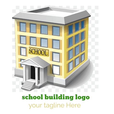 School Building Symbol