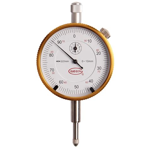 Dial Indicator 0 10mm 0 01mm With Lug Dial Gauge Micrometer Table Of
