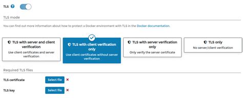 Portainer Managing Docker Engines Remotely Over Tcp Socket Tls