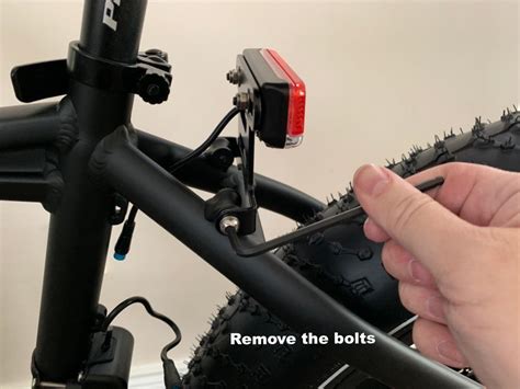 How To Install The Rad Power Bikes Radrover Rear Rack Picstructions