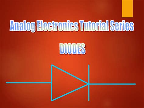 SOLUTION: Diode Complete Brief Lecture (Easy and Advance Studies) - Studypool