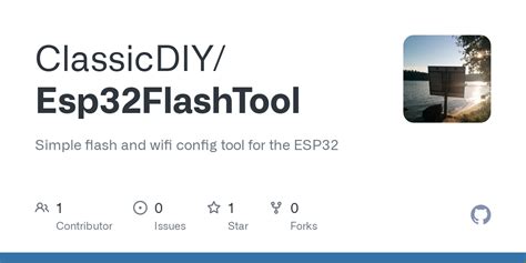 Github Classicdiyesp32flashtool Simple Flash And Wifi Config Tool