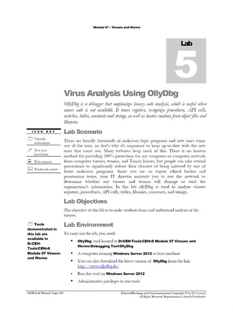 Ceh V8 Labs Module 07 Viruses And Worms Pdf