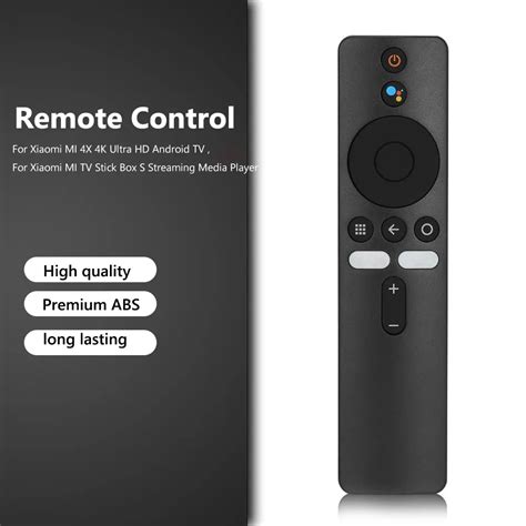 New XMRM Remote For Xiaomi Mi Stick X K HD Android TV FOR Xiaomi MI BOX S Bluetooth Voice
