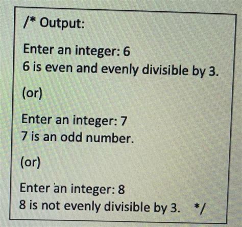 Solved 1 Write A Program That Determines Whether A Number