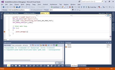 Adjusting Softdevice Memory For Nordic Nrf52x Devices Visualgdb Tutorials