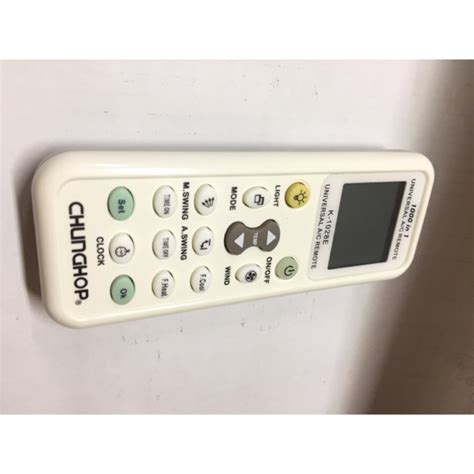 Ready Stock Air Cond Universal Remote Controller K 1028e Alat