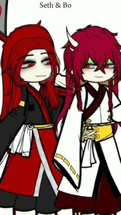 Seth And Bo My Oc Seth Ennead Enneadoc Gachalife2 Ibispaintx