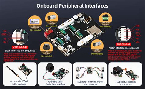 Yahboom Eps32 Raspberry Pi 5 Microros Expansion Board
