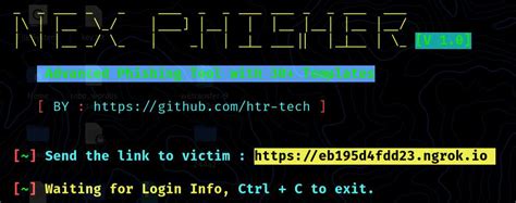 Nexphisher Advanced Phishing Tool For Kali Linux Geeksforgeeks