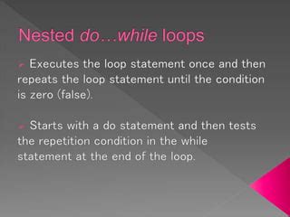 Nested Loops PPT