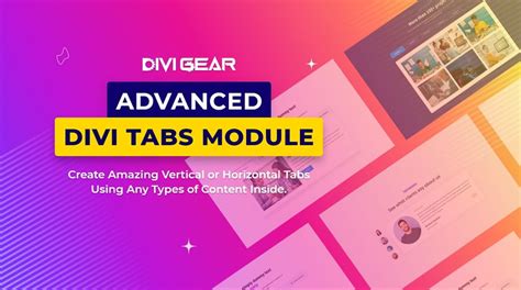 advanced divi tabs module divi extensions