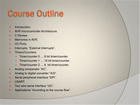 Ppt Avr Microcontroller Powerpoint Presentation Free Download Id