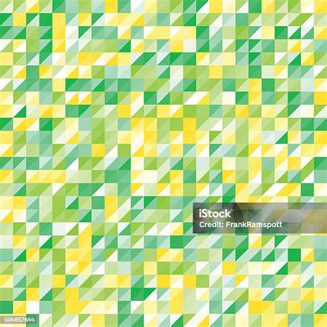 Pola Geometri Segitiga Musim Semi Ilustrasi Stok Unduh Gambar Sekarang Bentuk Bentuk Dua