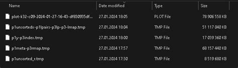 is it normal for standalone bladebit to leave temp files after its