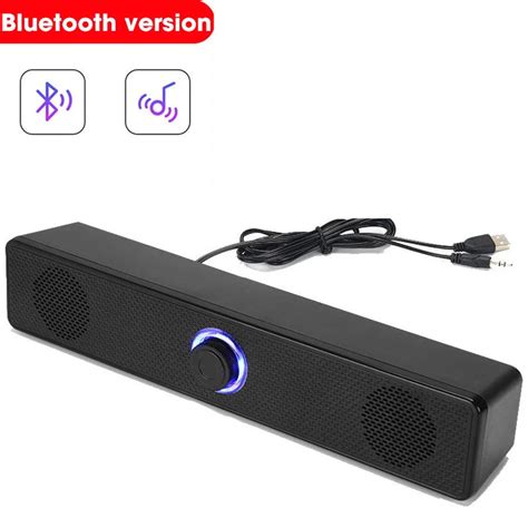 Bluetooth Usb Powered Speaker Bar For Pc And Raspberry Pi Builds — Diy