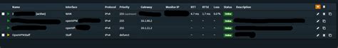 Openvpn Gateway Shows As Defunct R Opnsensefirewall