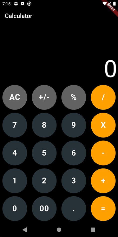 Github Kavinraja Gcalculatorflutterapp Mocked The Design And