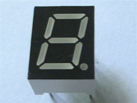 Anode Blue 7 Segment Led Displays For Home Black Surface Led Seven Segment Display