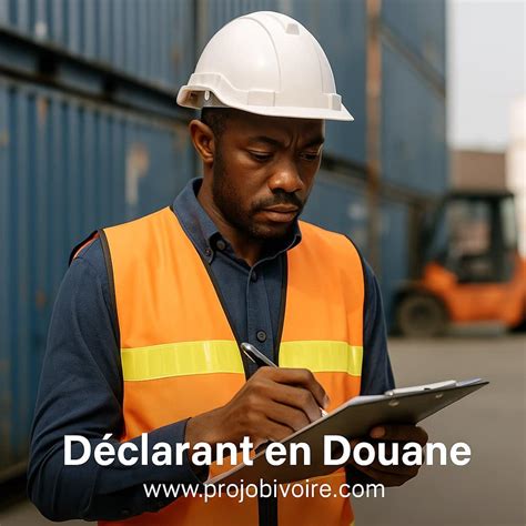 DÉclarant En Douane Février 2026 Projobivoire