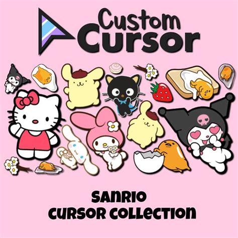 Sanrio Cursor Collection Custom Cursor Sanrio Cute Designs Custom