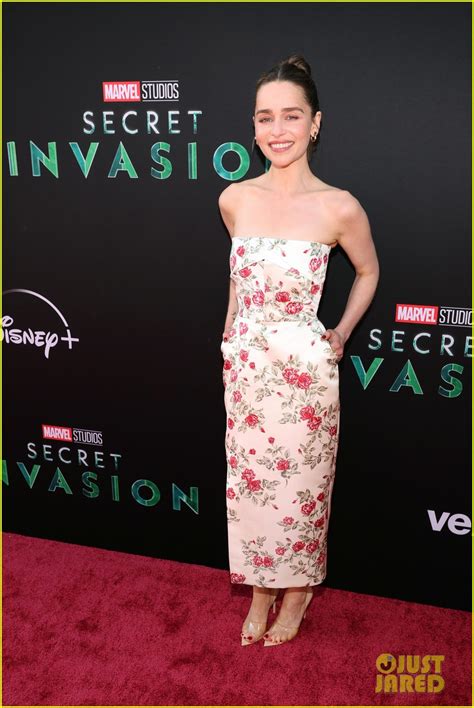 Emilia Clarke Samuel L Jackson And Cobie Smulders Attend Secret