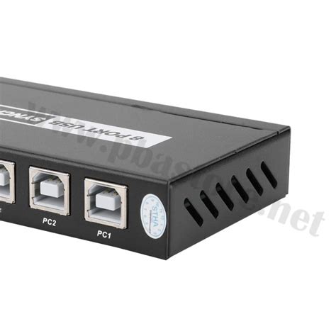 USB SWITCH 8PORT อปกรณแชรเมาสคยบอรด USB SWITCH ราคาถก