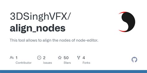 Github 3dsinghvfxalignnodes This Tool Allows To Align The Nodes Of Node Editor