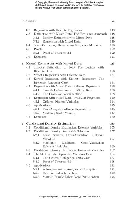 Nonparametric Econometrics Princeton University Press