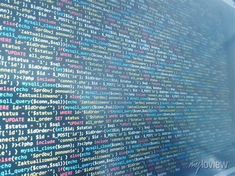 Coding Programming Source Code Screen Abstract Technology Background