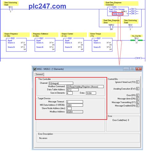 Micrologix 1400 Modbus Rtu Schneider Atv312 Tutorial