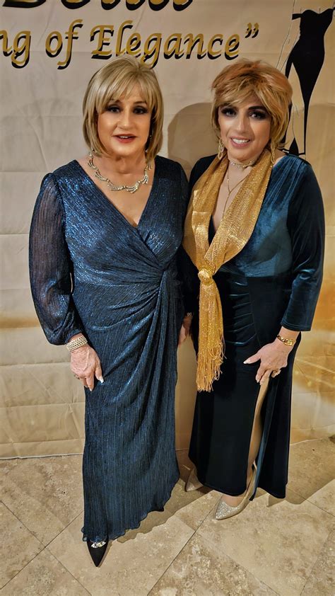 Paulette And I Started Discussing Crossdressing Elegance