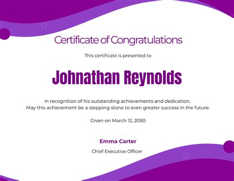 Congratulations Diploma Printable 11 Congratulation Certificate
