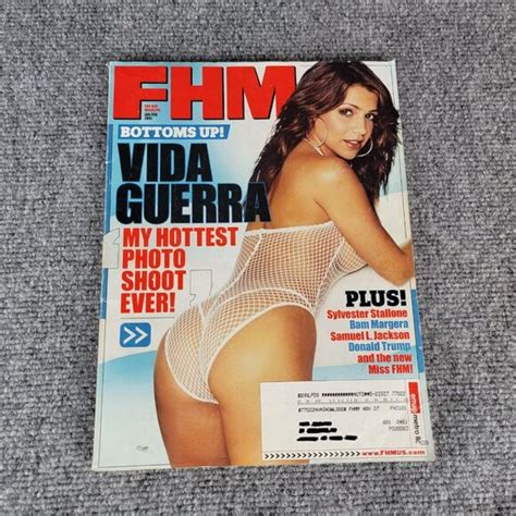 Fhm Other Fhm Magazine January 207 Vida Guerra Swimsuit Cover