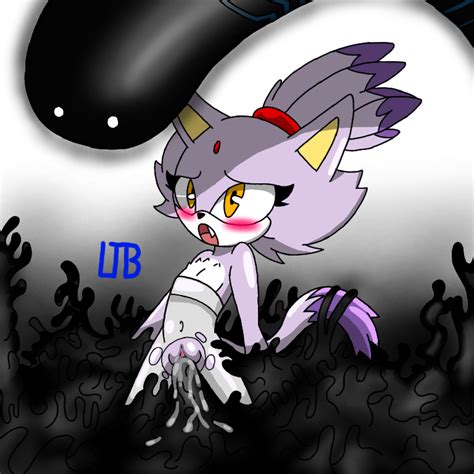 Rule 34 1girls Anthro Blaze The Cat Blush Bodysuit Cat Ears Cat Tail