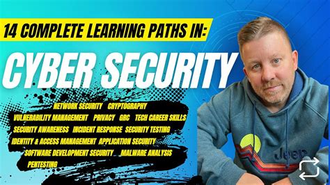 14 complete learning paths in cyber security