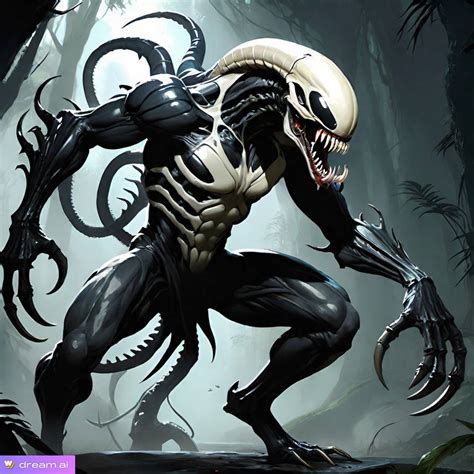 Anti Venom Xenomorph Predator Hybrid By Sostitanic1912 On Deviantart