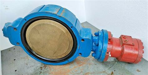 Danfoss Brc 022 A1 Actuator With Duvalco Nsj 150 Butterfly Valve New Amin Corporation